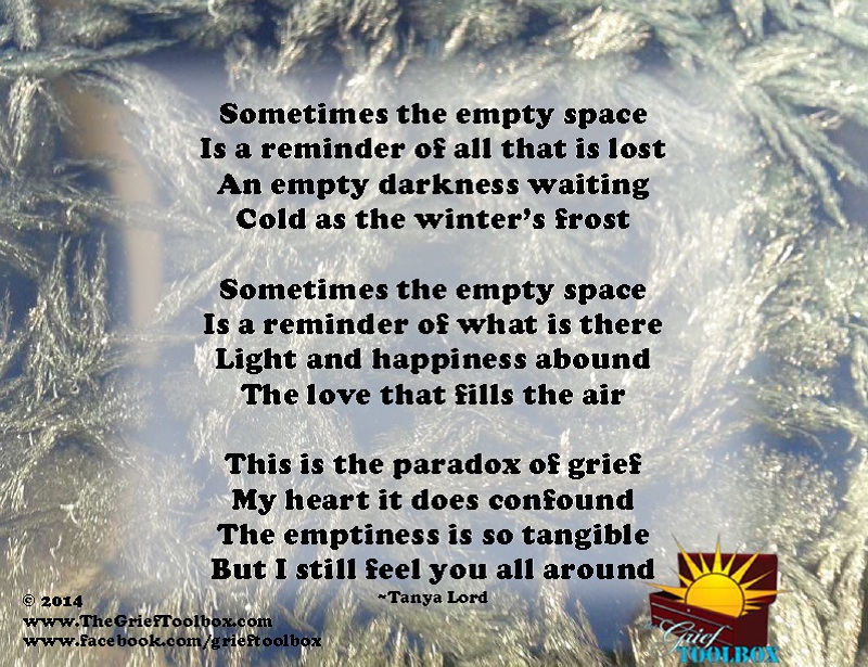 Empty Space - A Poem | The Grief Toolbox